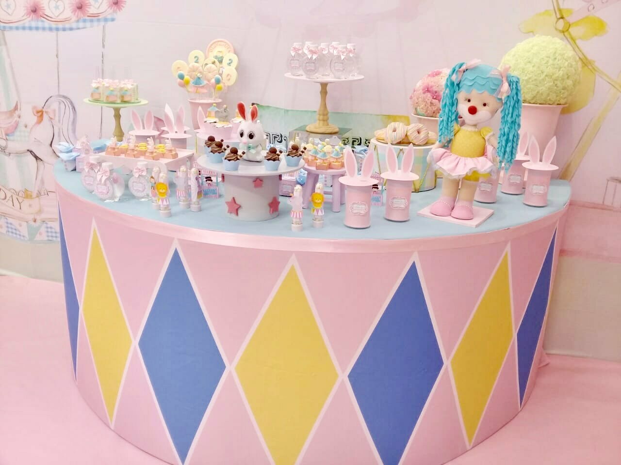 Circo Candy Collors Menina