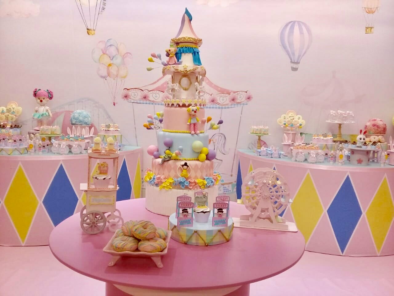 Circo Candy Collors Menina