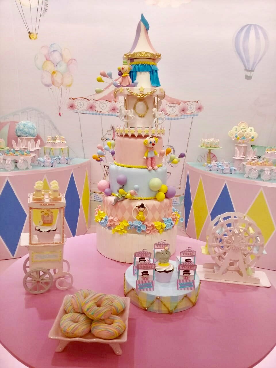 Circo Candy Collors Menina