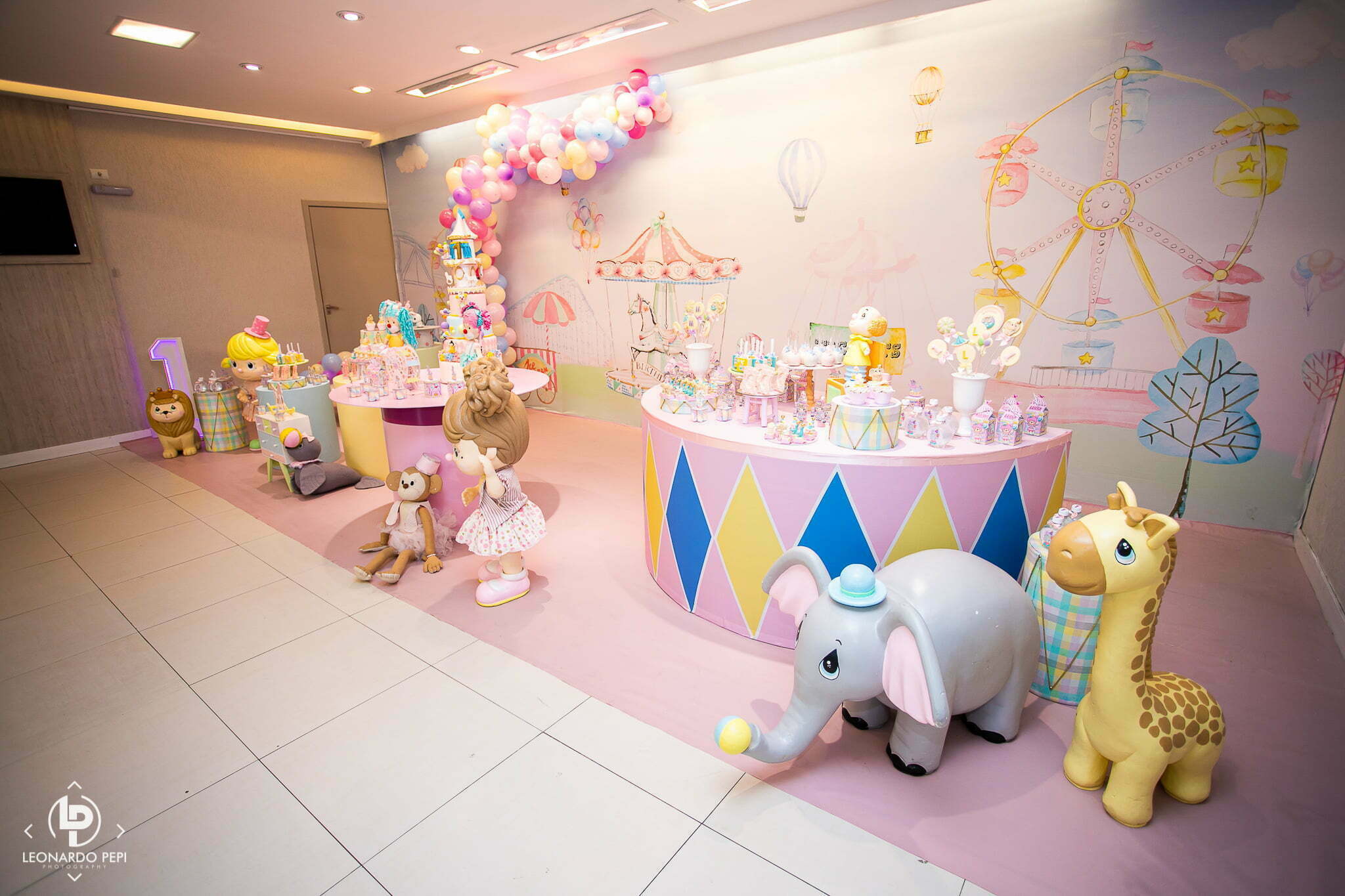 Circo Candy Collors Menina