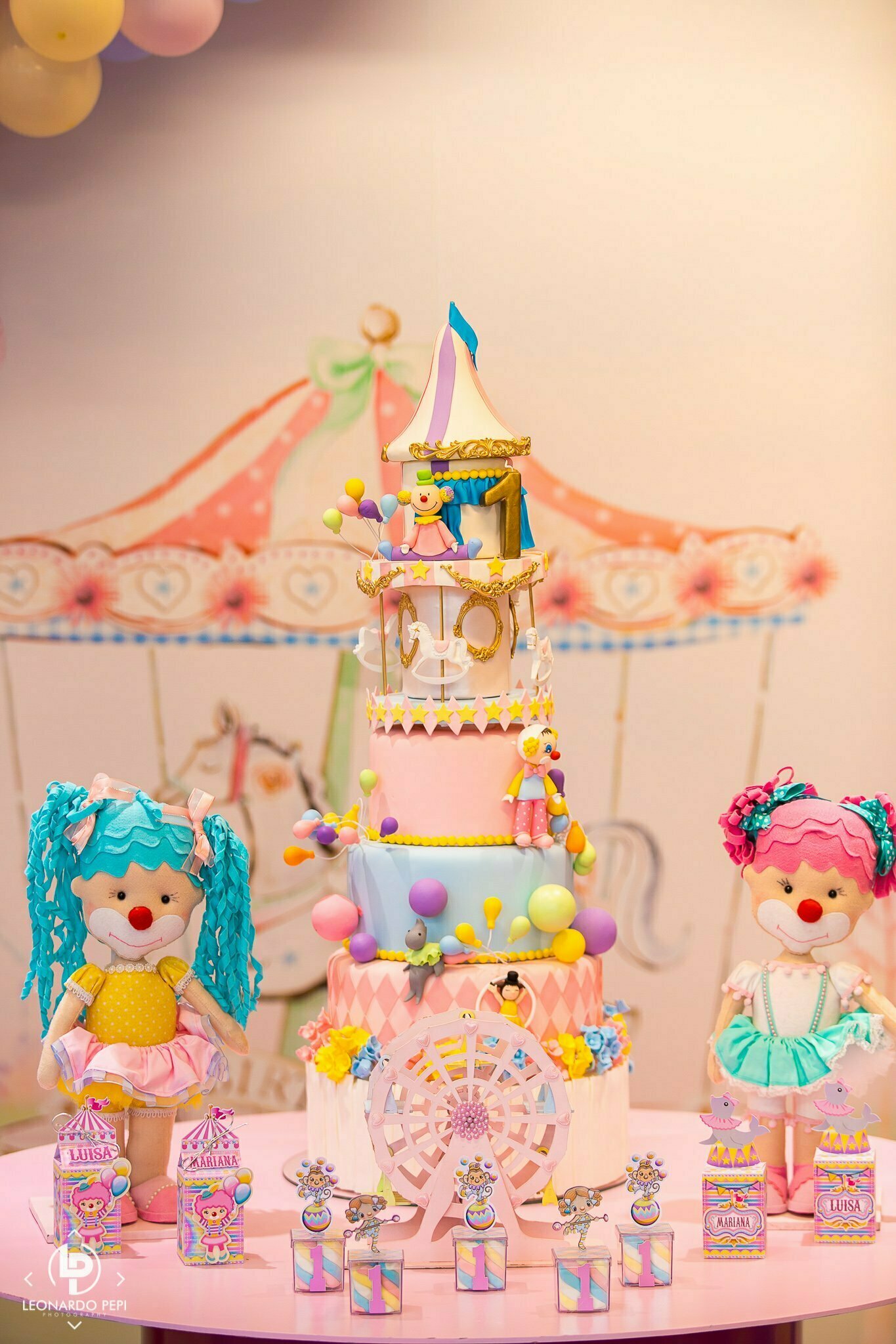 Circo Candy Collors Menina