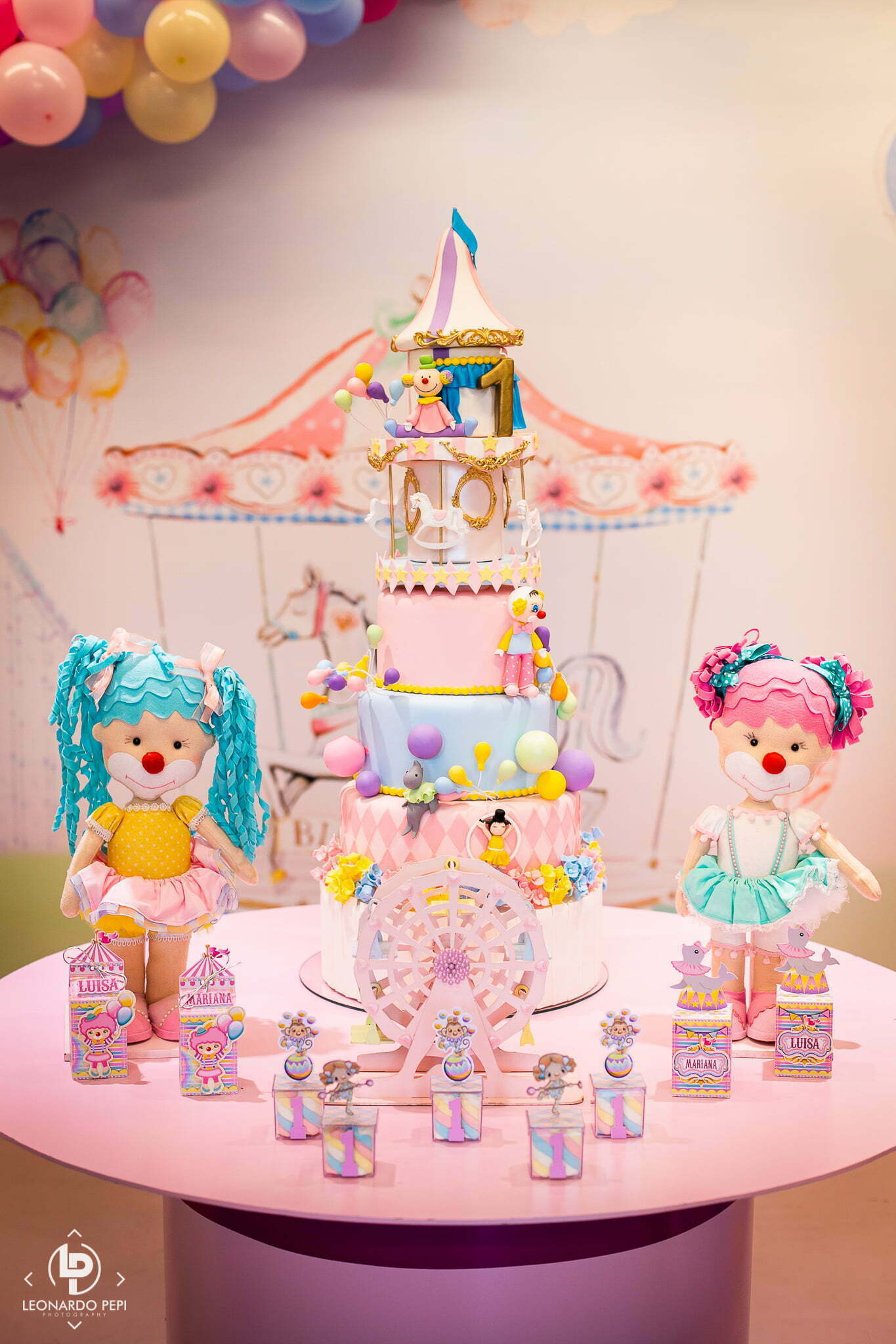 Circo Candy Collors Menina