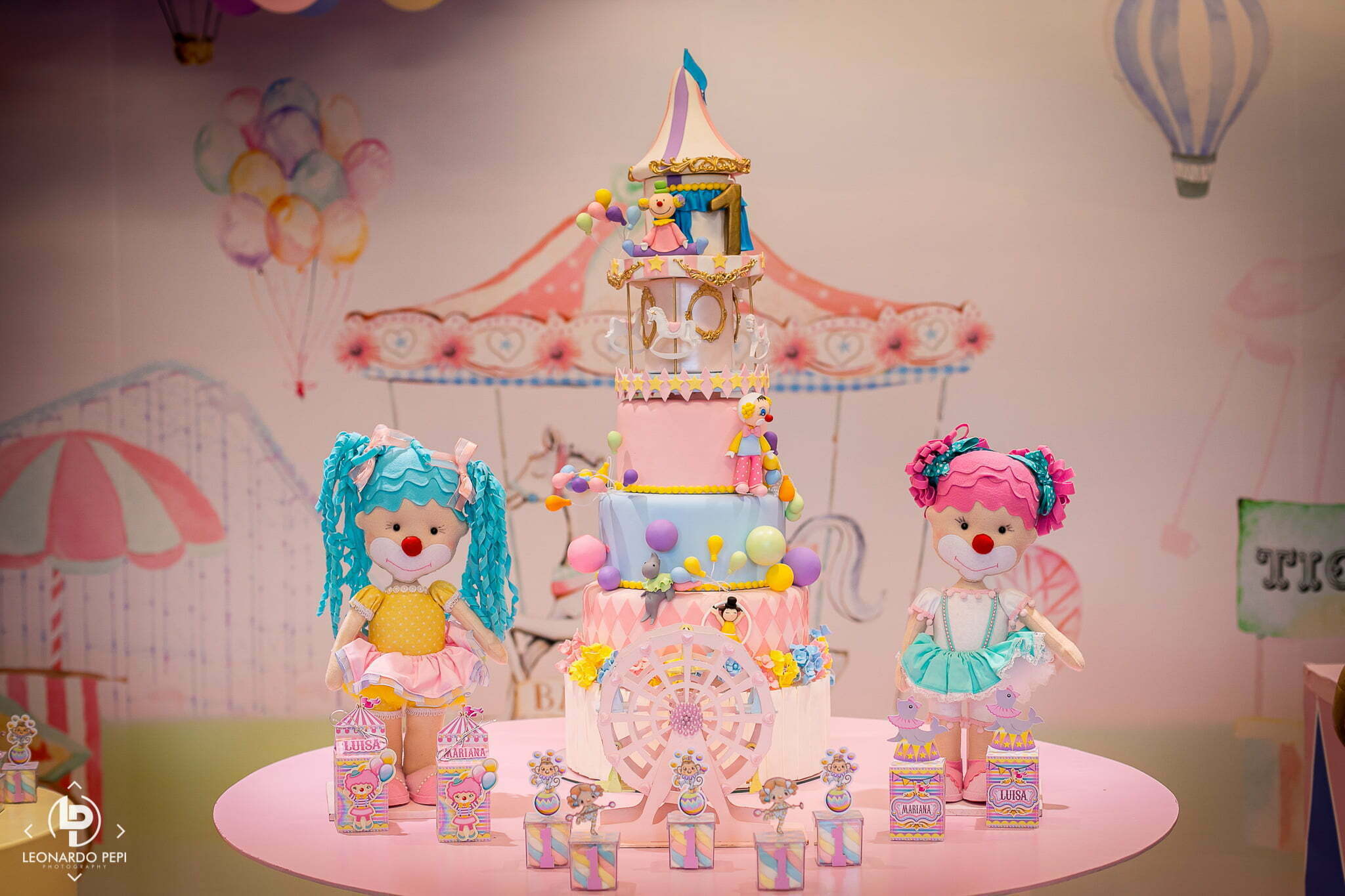 Circo Candy Collors Menina